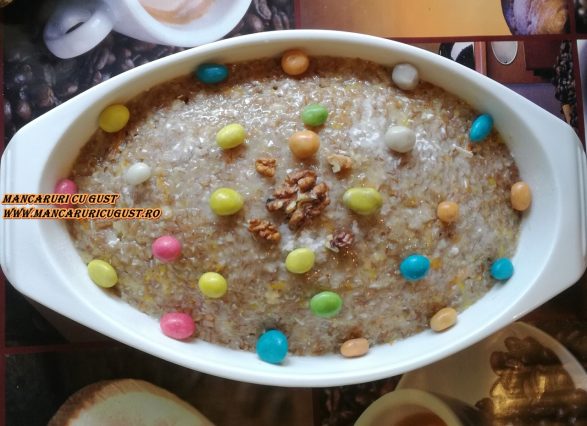 Coliva din arpacas cu nuca si drajeuri - Mancaruri Cu Gust